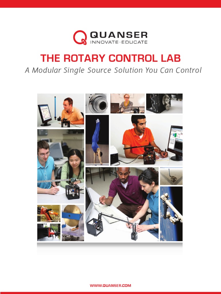 The Rotary Control Lab Brochure - Online | PDF | Servomechanism | Data ...
