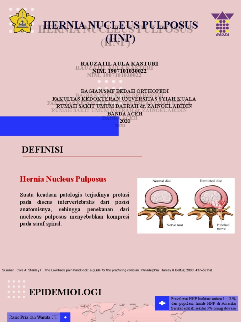 Hernia Nucleus Pulposus (HNP) | PDF | Pengembangan Diri