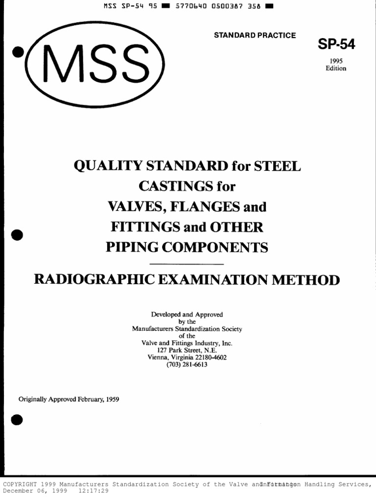 Mss sp-54 PDF | PDF