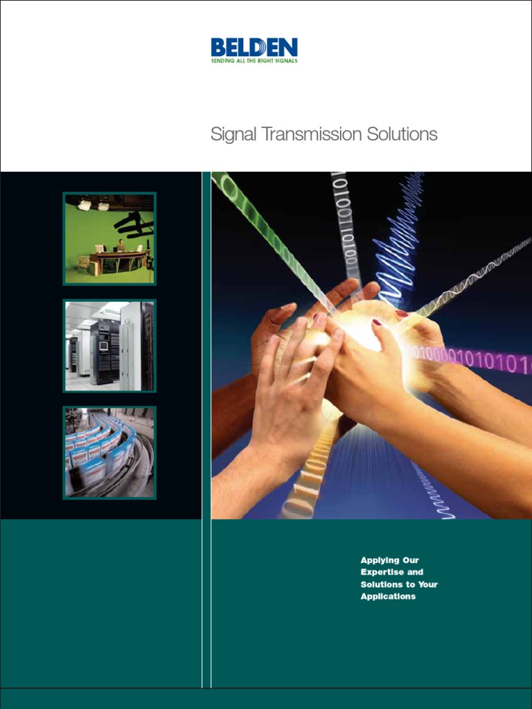 Belden - Corporate Brochure | PDF | Cable Television | Computer Network