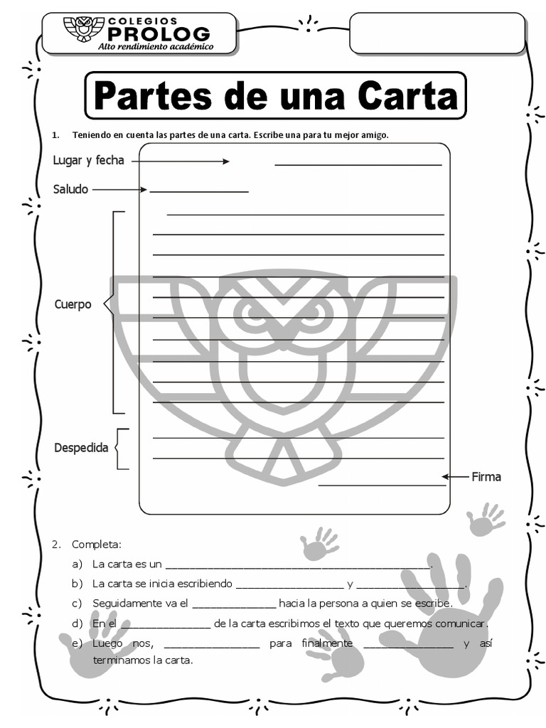 Partes de Una Carta | PDF