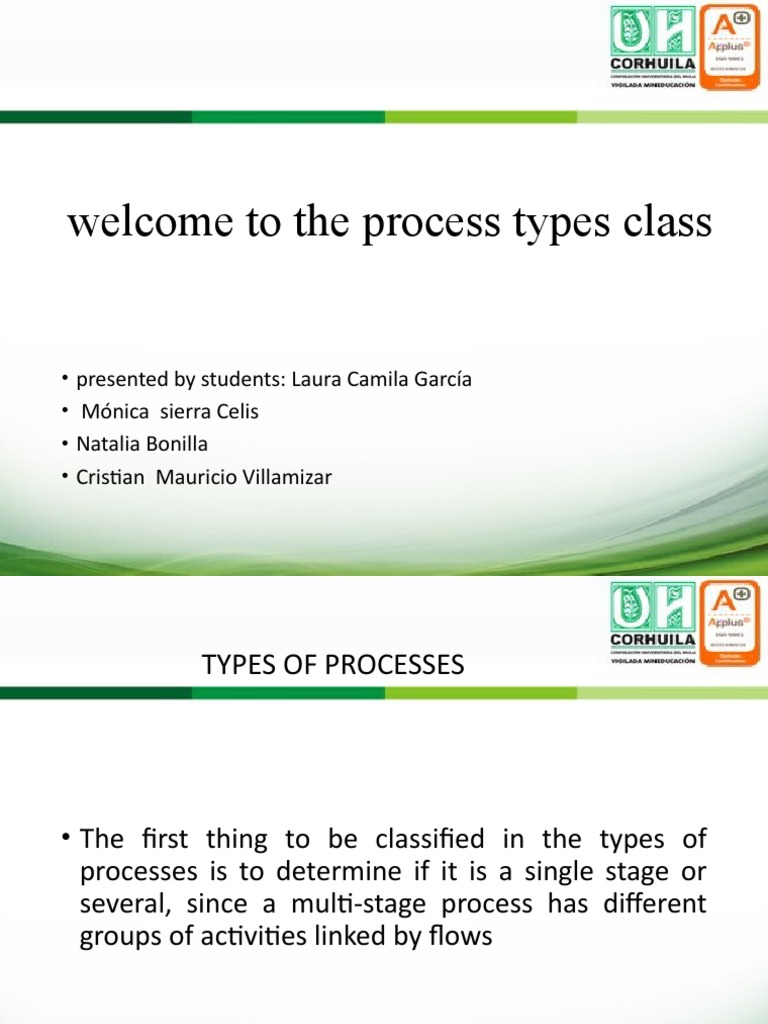Presentacion Analisis De Proceso Pdf Economies Business Process