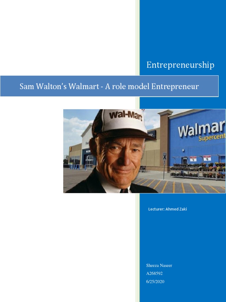 Assignment Final PDF | PDF | Walmart | Retail