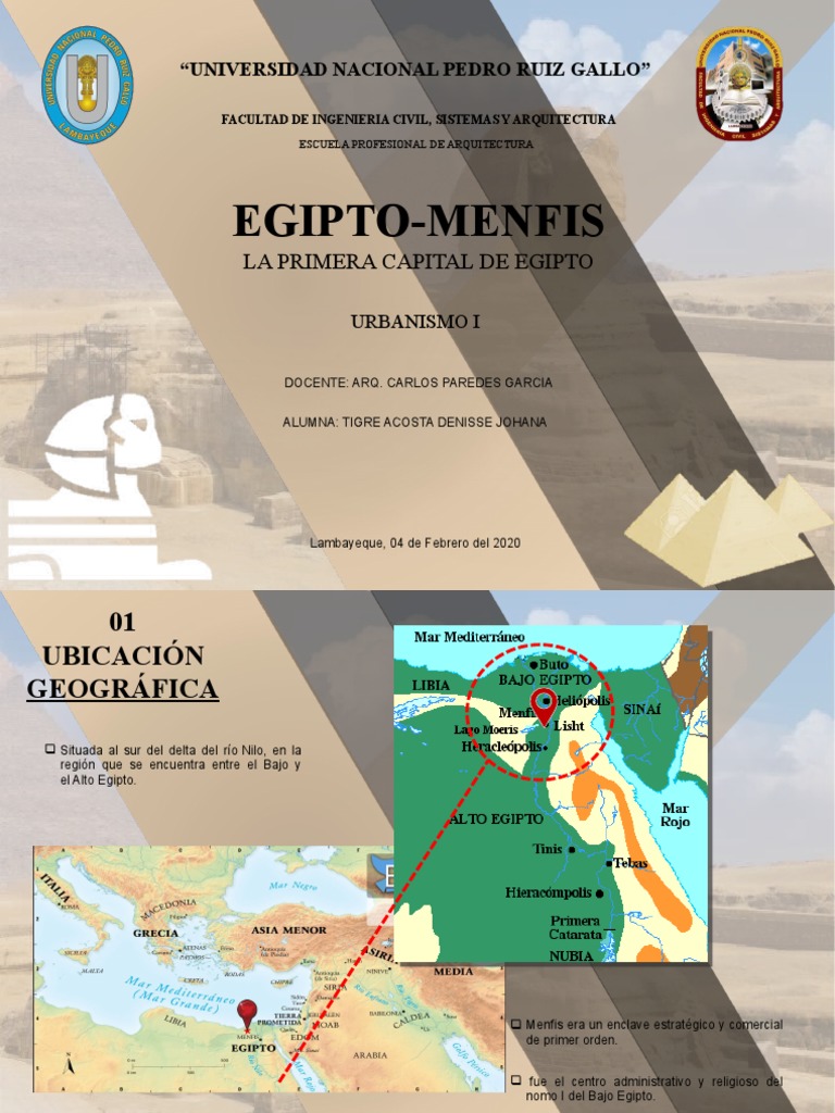 Egipto Menfis | PDF | Pirámides egipcias | Egipcios antiguos