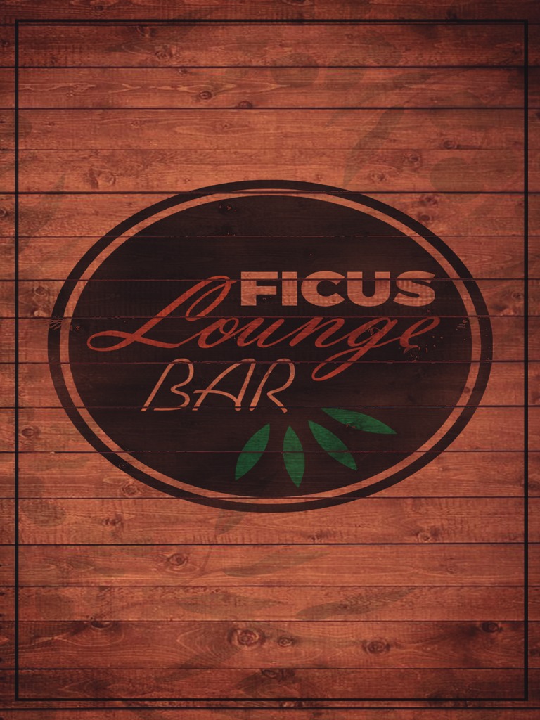 Ficus Lounge Bar - MENU | PDF