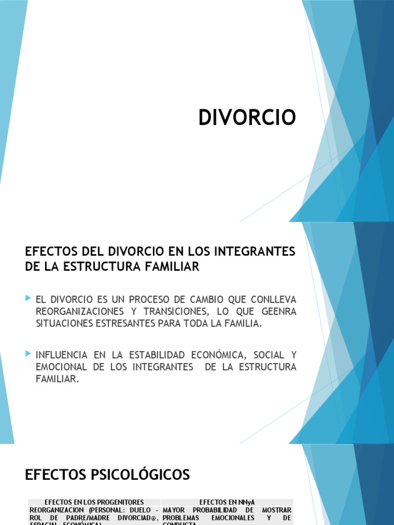 Divorcio | PDF | Dolor | Depresión (estado de ánimo)