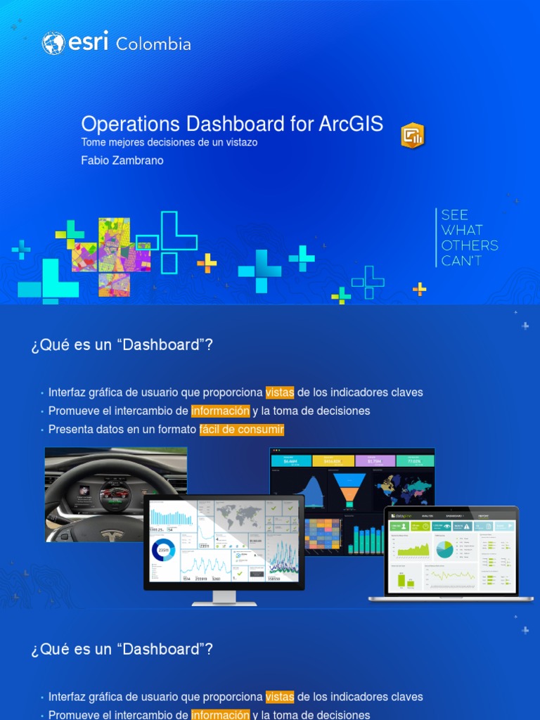 Dashboard Operativo para ArcGIS | PDF | Arc Gis | Aplicación movil