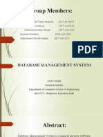 Dbms Cheat Sheet | PDF | Relational Database | Databases