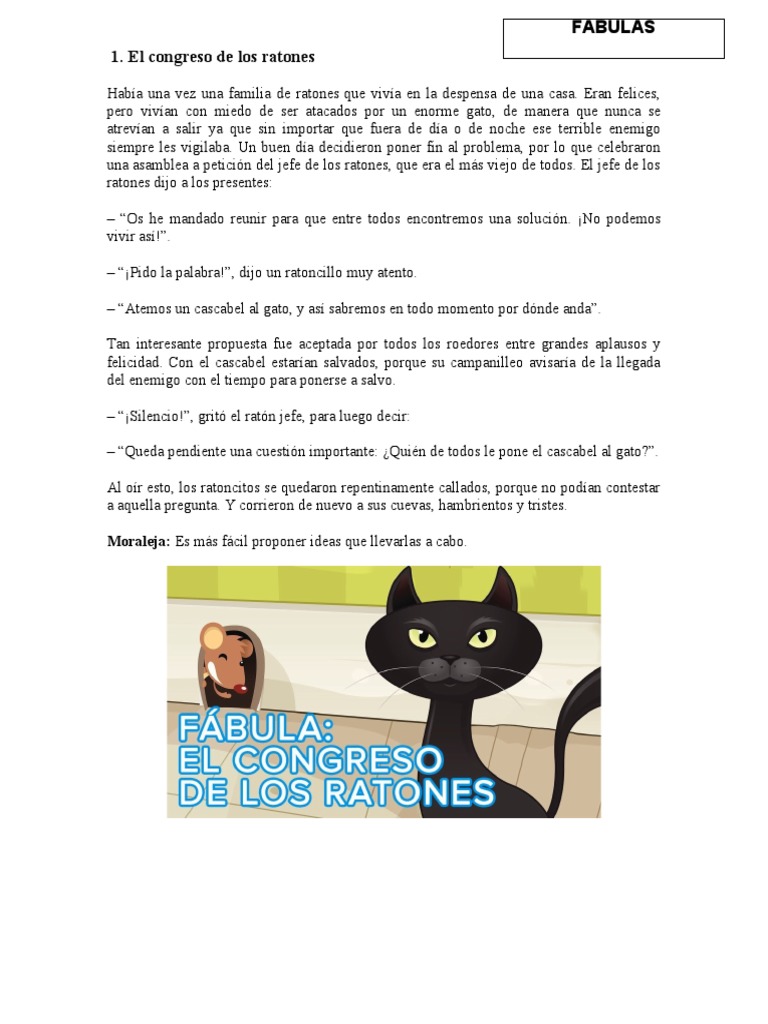 Fábulas con Moralejas para Niños | PDF | Pollo