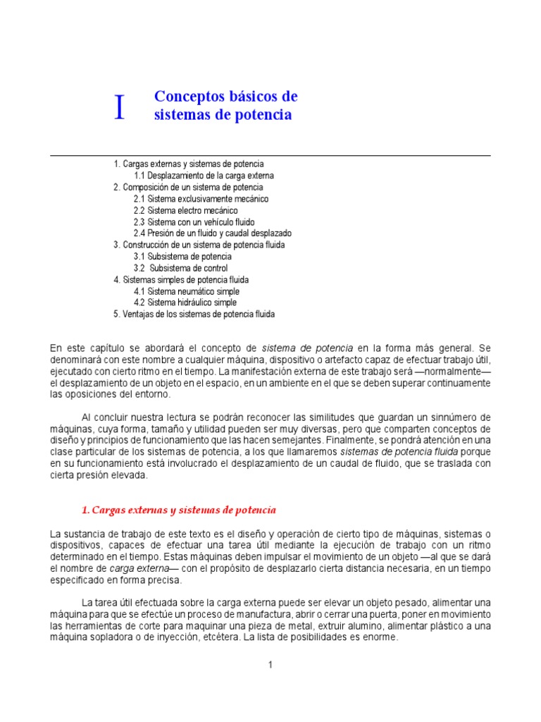 Conceptos básicos de sistemas de potencia fluida | PDF | Solenoide | Ascensor