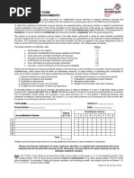 Team Contribution Statement Template | PDF