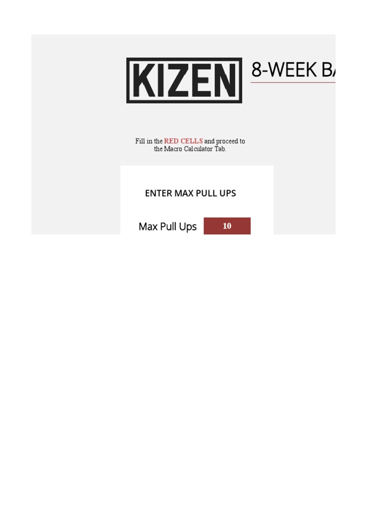 8 Week Back Hypertrophy Program | PDF | Athletic Sports | Management Of ...