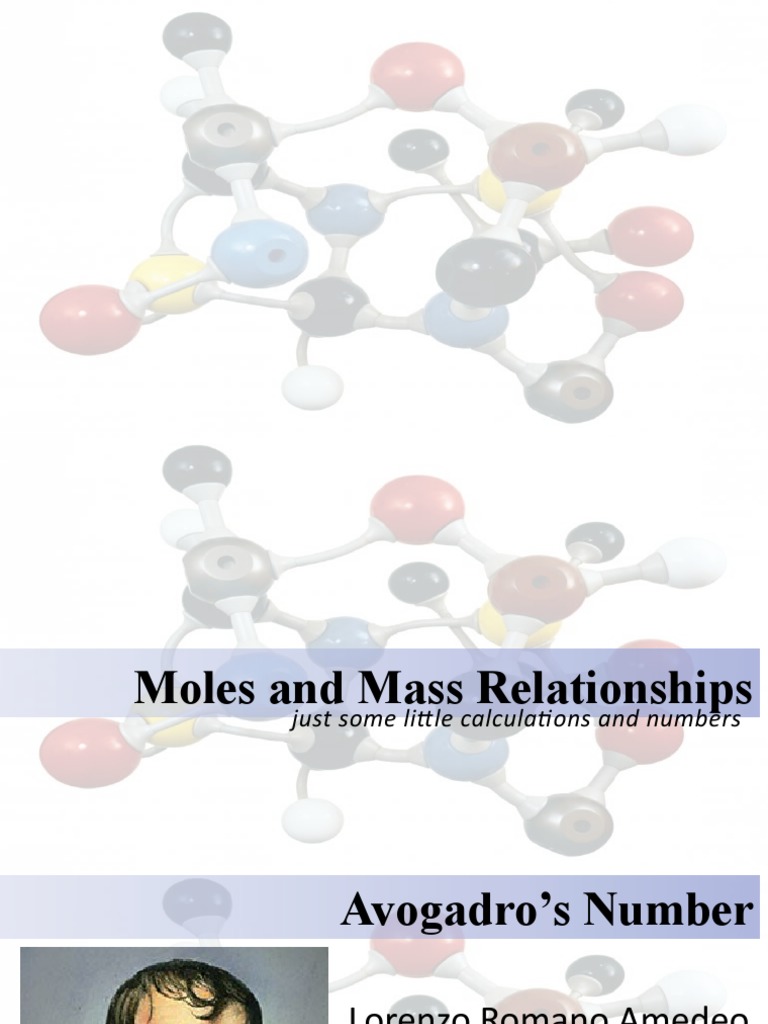 Mass Relationships in Chemical Reactions | PDF | Mole (Unit) | Molecules