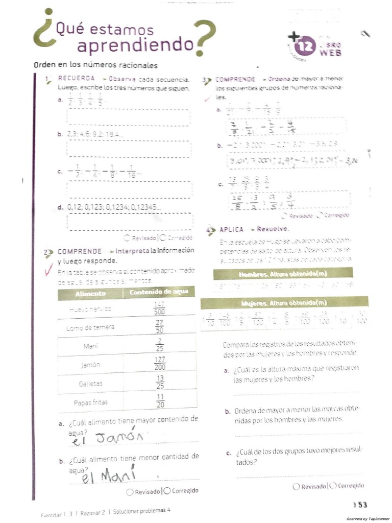 Actividad Matematica | PDF