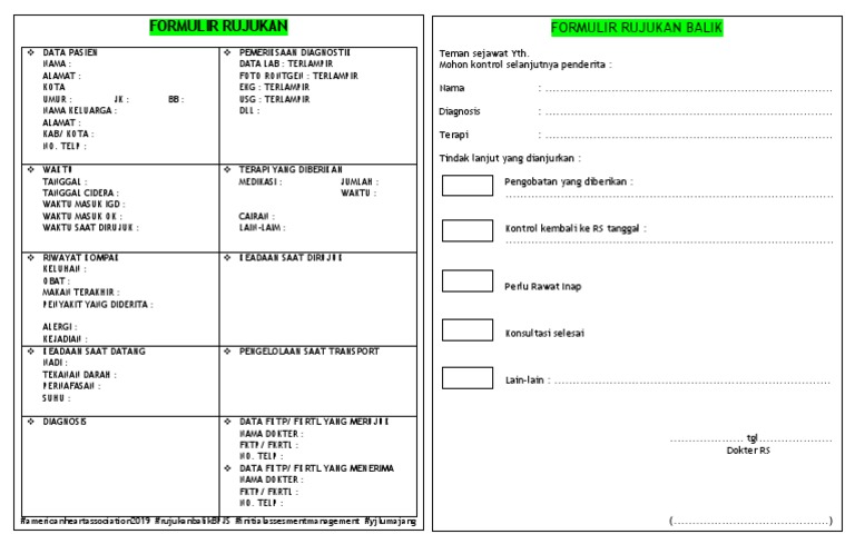 Form Rujukan Manual | PDF | Hukum | Pengembangan Diri