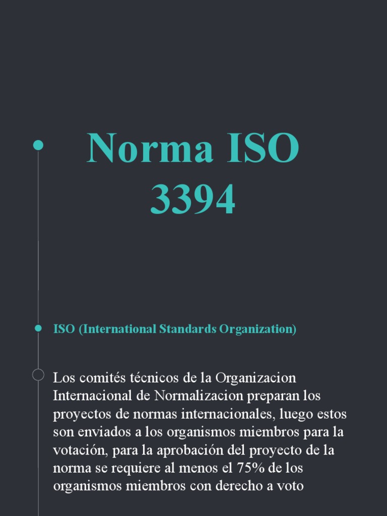 Norma ISO 3394 | PDF