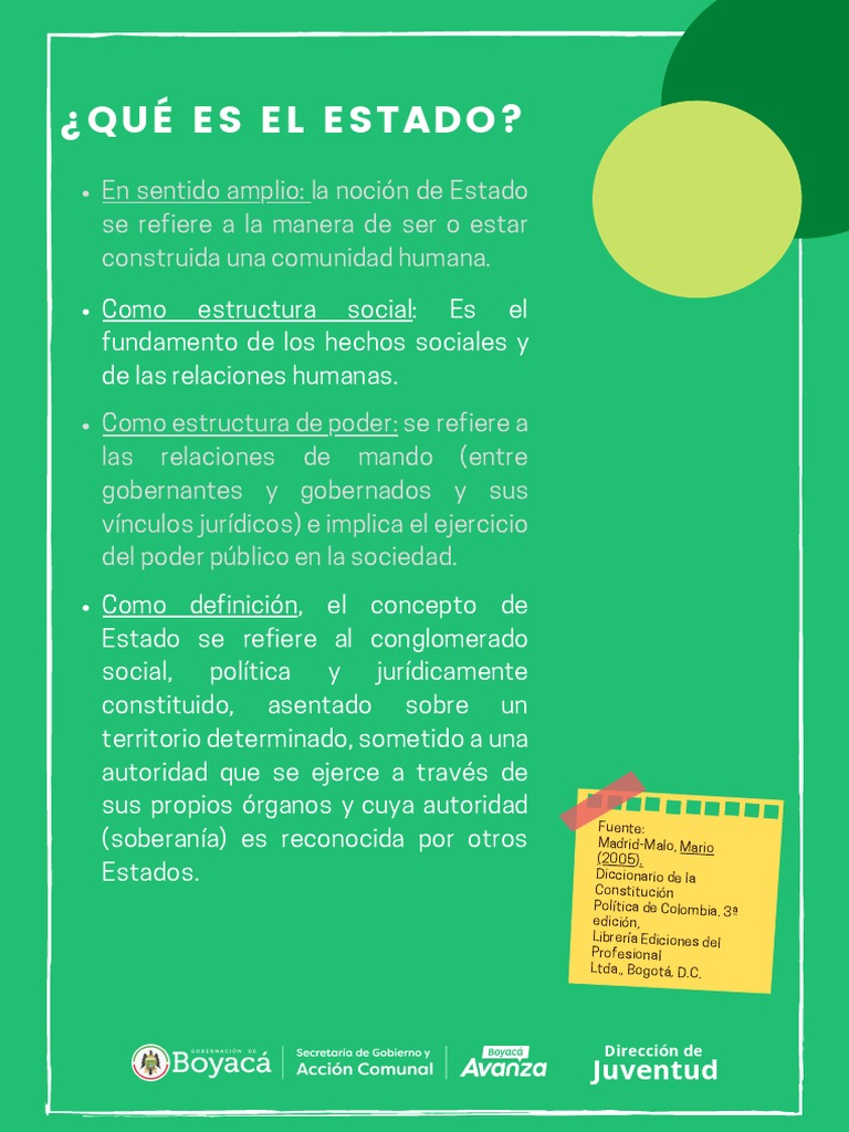 Qué Es El Estado PDF | PDF