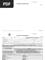 ISPS 10 - IsPS Internal Audit Checklist | PDF