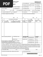 U.S. Customs Form: CBP Form 7533 - Inward Cargo Manifest For Vessel ...