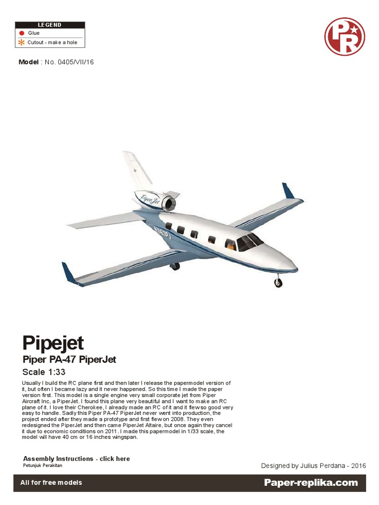 Pipejet: Piper Pa-47 Piperjet | PDF | Wing Configurations | Aerospace ...