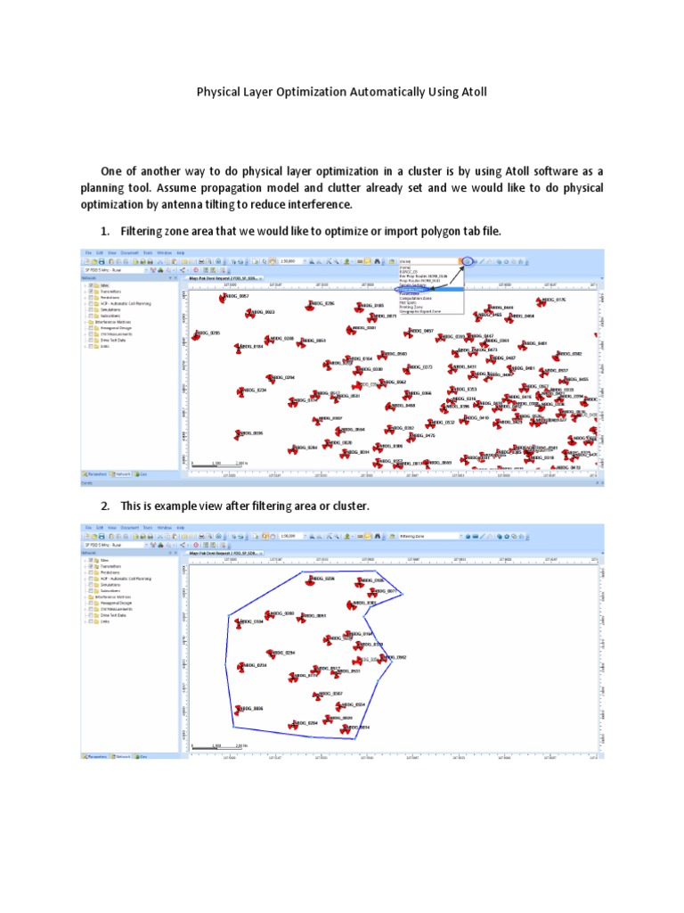 Optimize Physical Layer Using Atoll | PDF | Mathematical Optimization | Applied Mathematics