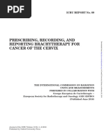 Icru 83 | PDF | Radiation Therapy | Absorbed Dose