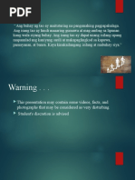 Posisyong Papel Tungkol Sa Aborsyon | PDF