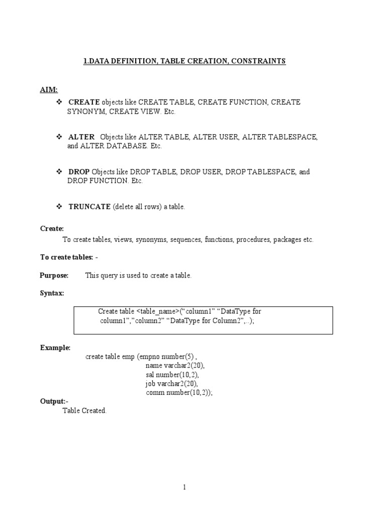 CS2258 DBMS Manual | PDF | Parameter (Computer Programming) | Subroutine