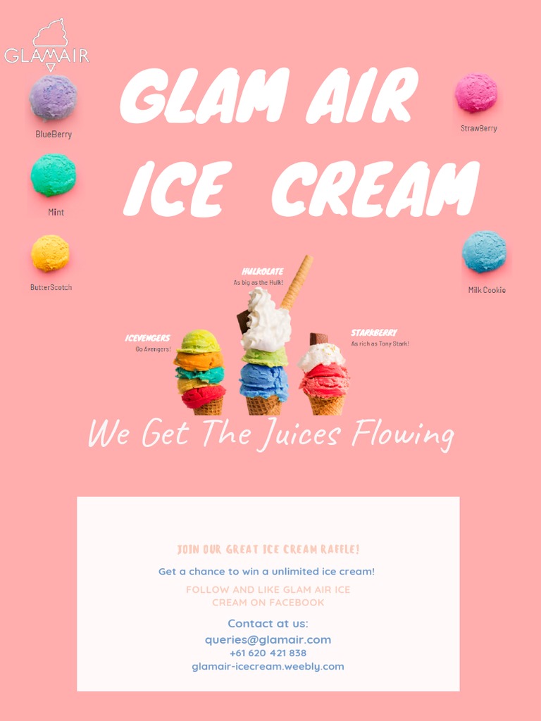 Ice Cream Party Flyer | PDF