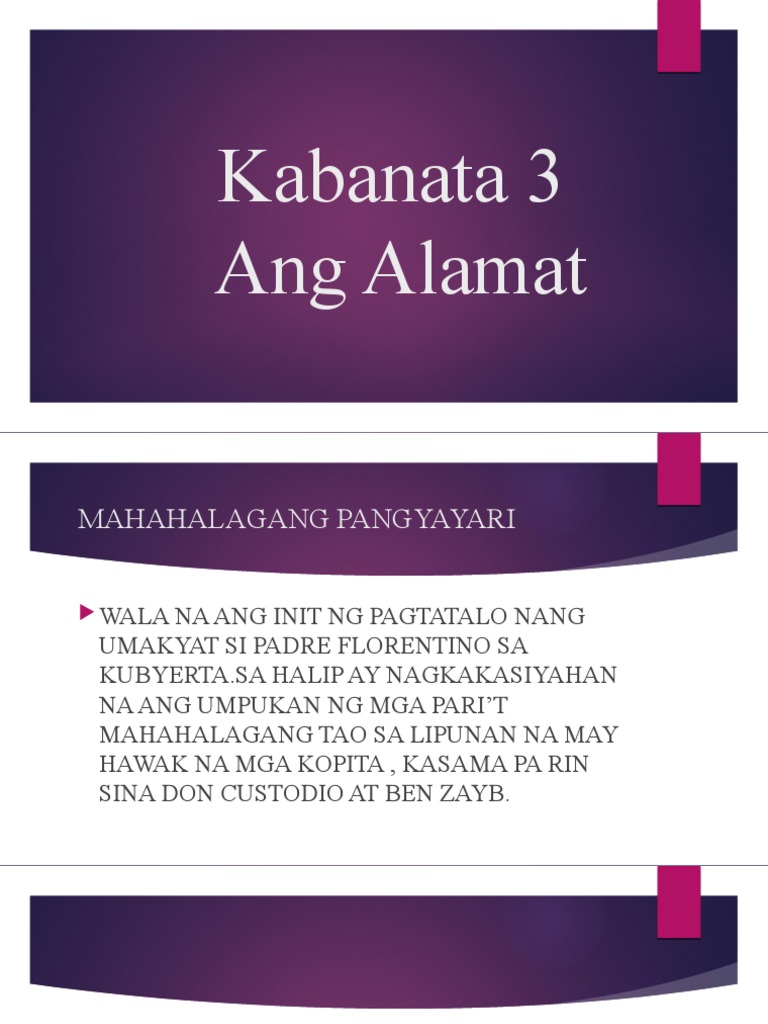 Kabanata 3 EL FILI | PDF