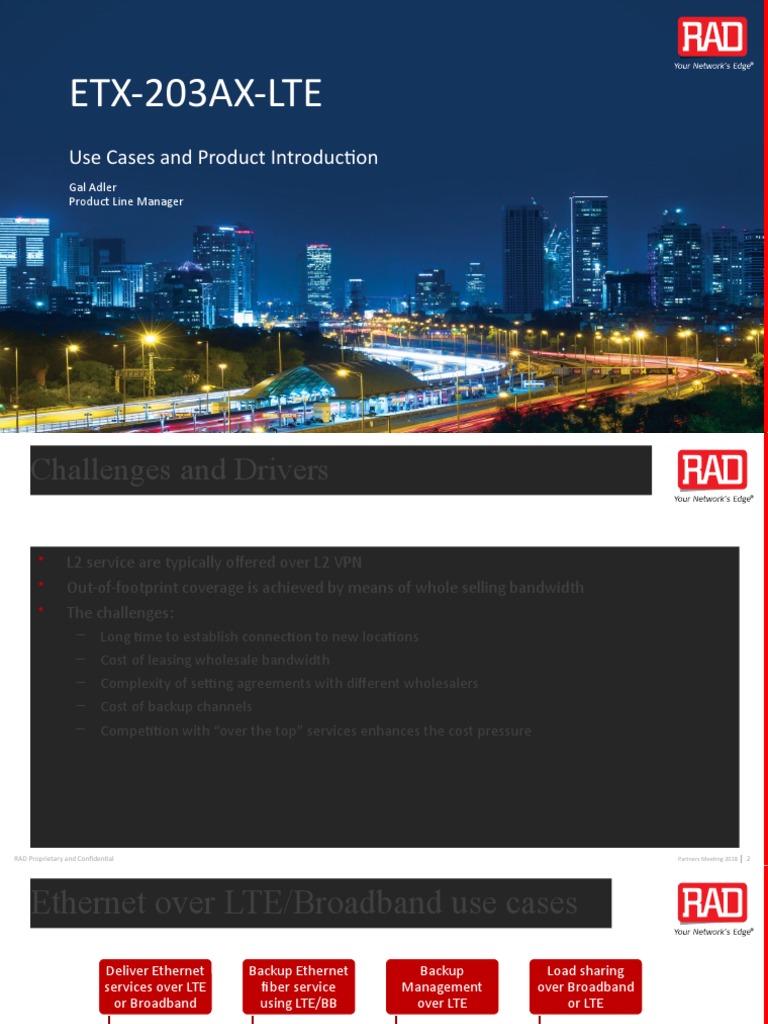 ETX-203AX-LTE Configuration Guide | PDF | Internet Access | Computer ...