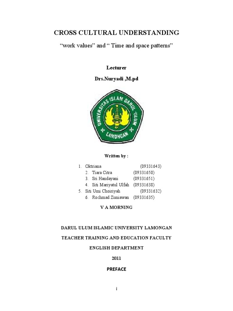 Cross-Cultural Work Values Study | PDF | Foreign Language Studies