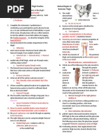 Anatomy Past Papers | PDF