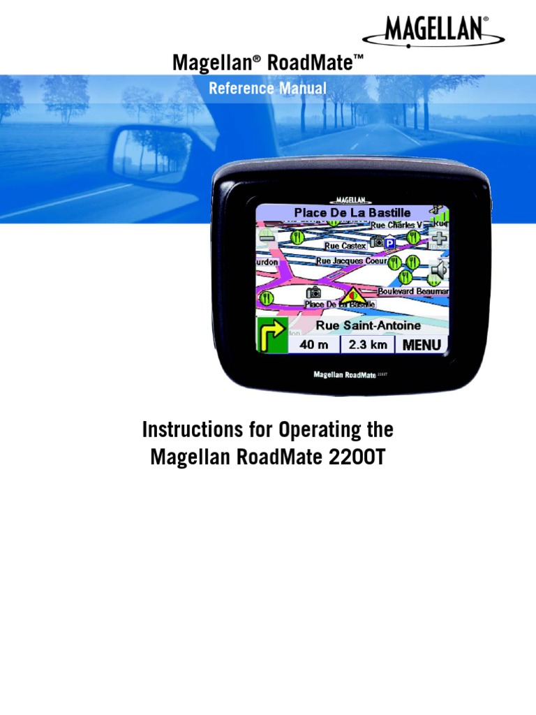 Magellan Roadmate: Reference Manual | PDF | Electromagnetic ...