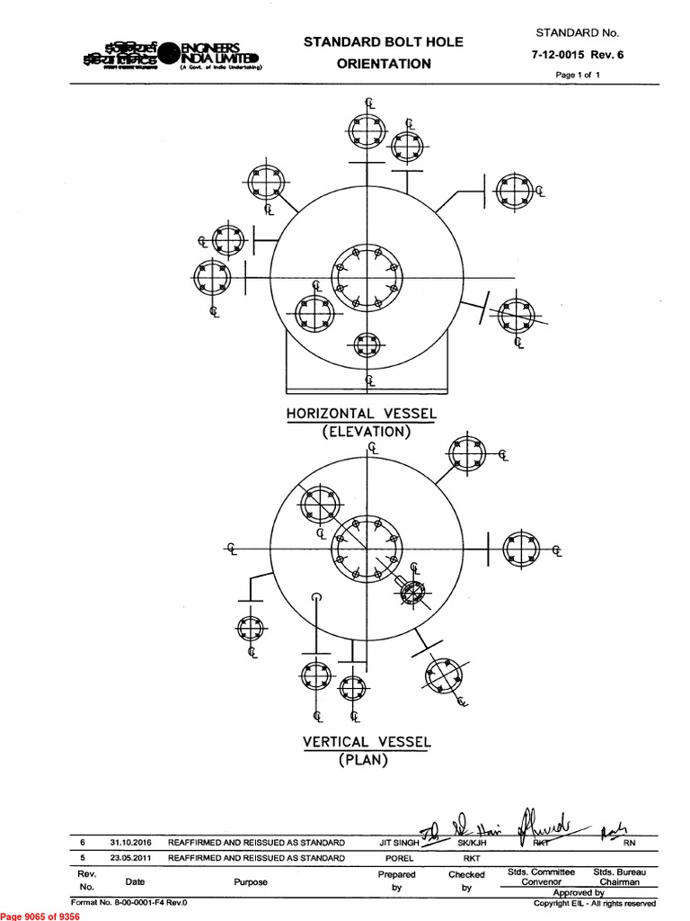 7-12-0015 Rev6 (Standard Bolt Hole Orientation) | PDF