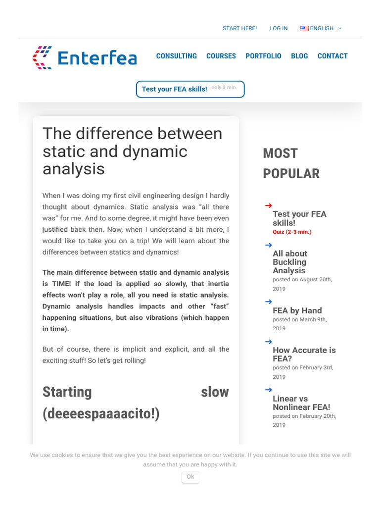 The Difference Between Static and Dynamic Analysis - Enterfea | PDF