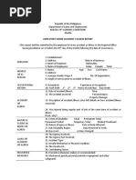 Dosh Form | PDF | Patient | Employment