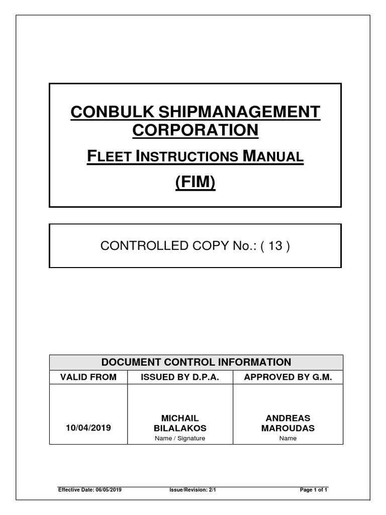 GH MELTEMI - SMS Manual 2 of 3 - Fleet Instructions Manual PDF | PDF ...
