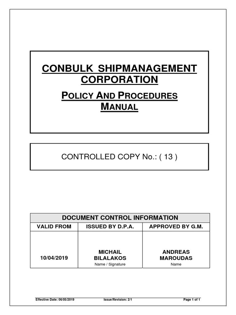 GH MELTEMI - SMS Manual 1 of 3 - Policy and Procedures Manual PDF | PDF ... GH MELTEMI - SMS Manual 1 of 3 - Policy and Procedures Manual PDF | PDF ...