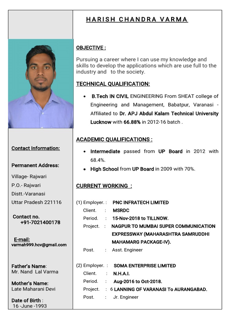 Harish CV PDF | PDF
