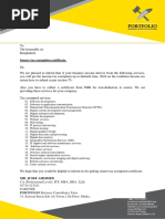 Declaration No PE in India.175145431 | PDF | Permanent Establishment ...