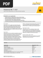 Klueber Microlube Gl 261 Special Lubricating Grease Datasheet | PDF ...
