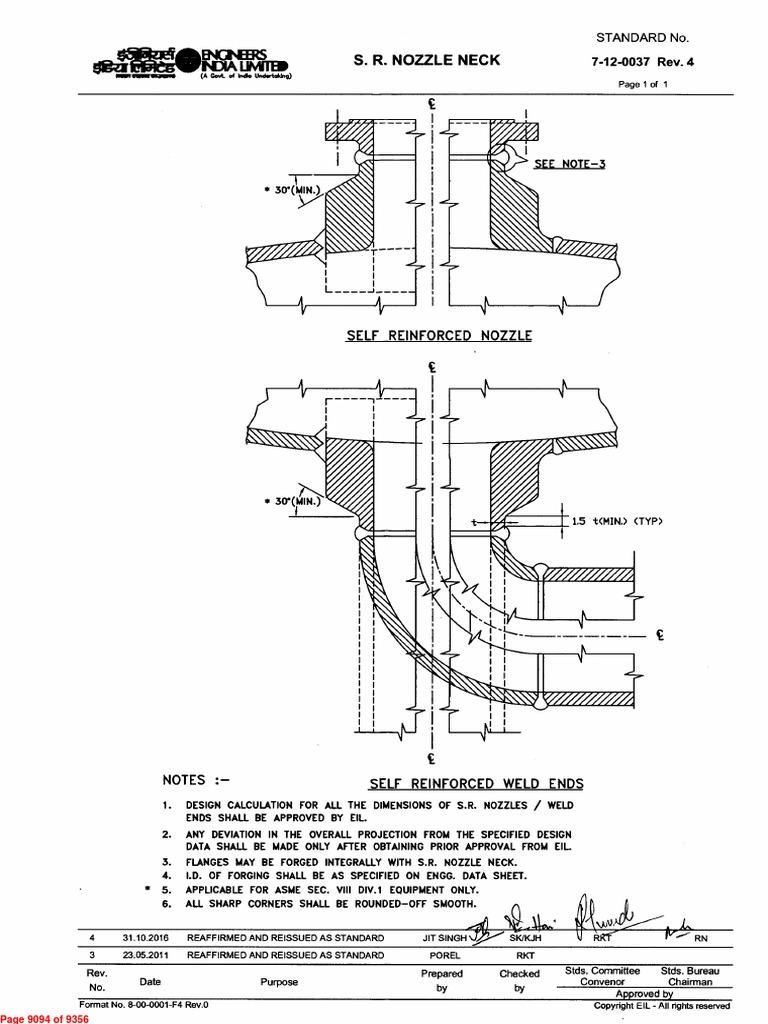 7-12-0037 Rev4 (SR Nozzle Neck) | PDF | Mechanical Engineering | Business