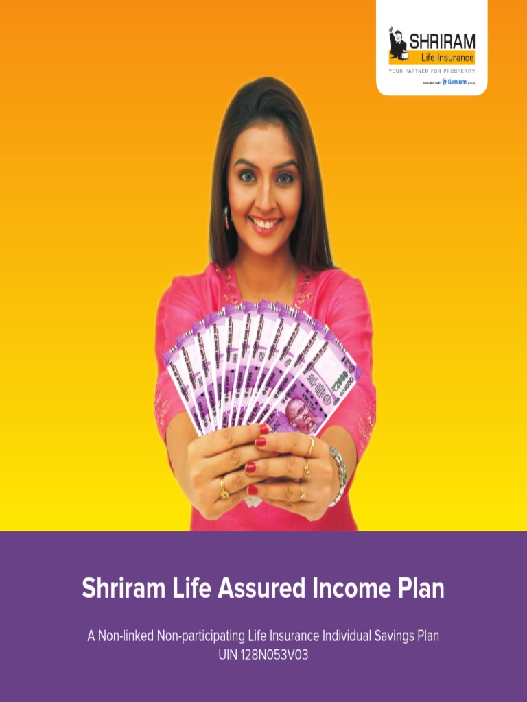 Brochure Shriram Assured Income Plan Offline | PDF | Insurance | Life ...