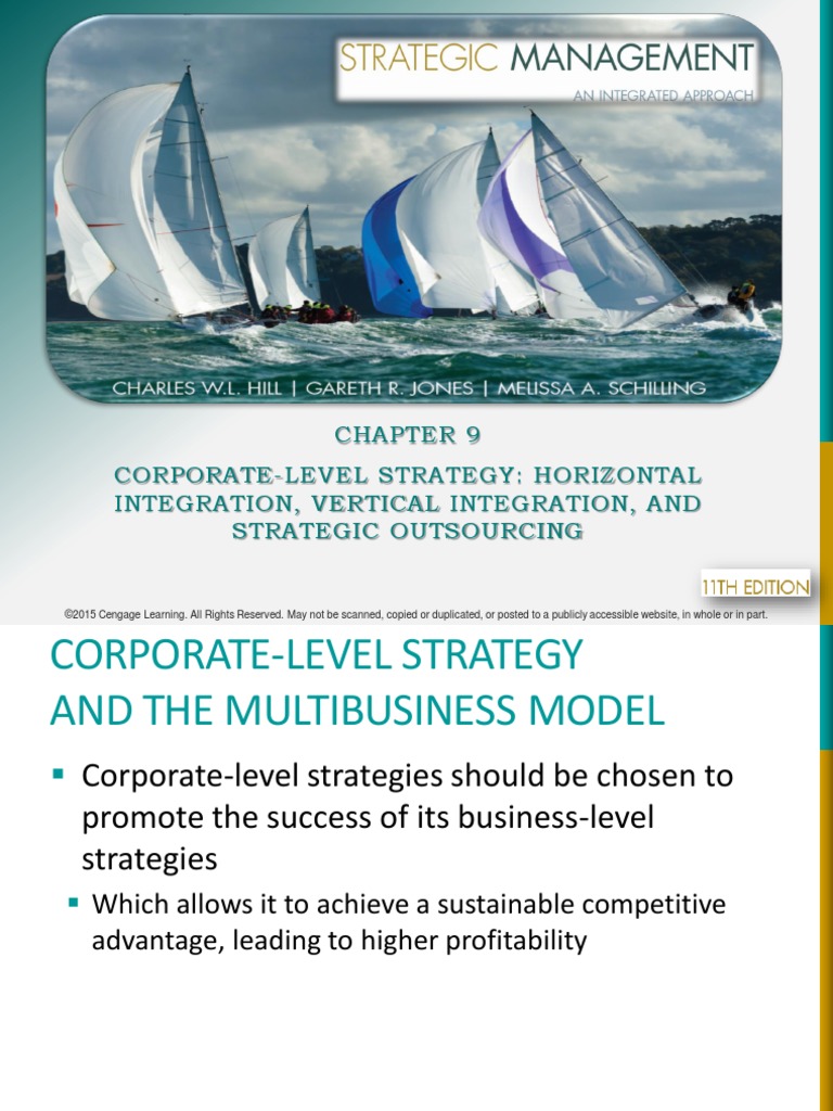 Corporate-Level Strategy: Horizontal Integration, Vertical Integration ...