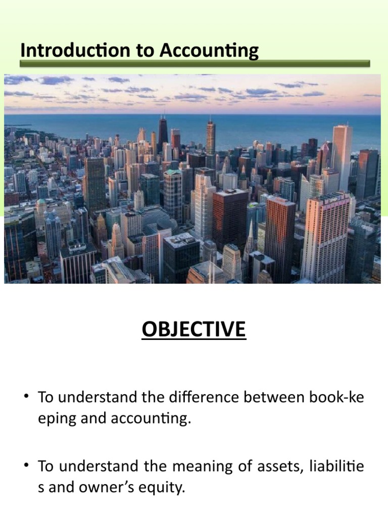 Understanding the Fundamentals of Accounting: An Introduction to Key ...
