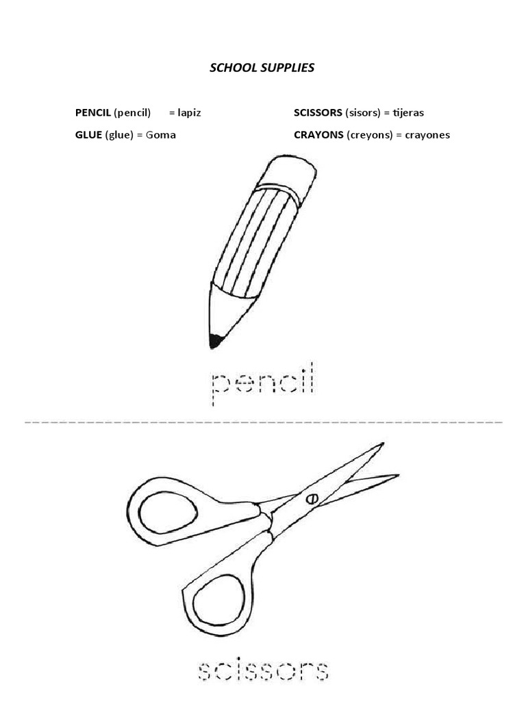 School Supplies | PDF