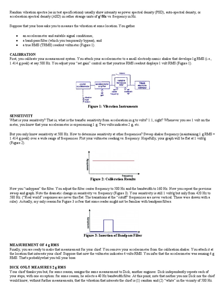 Random Vibration Spectra | PDF