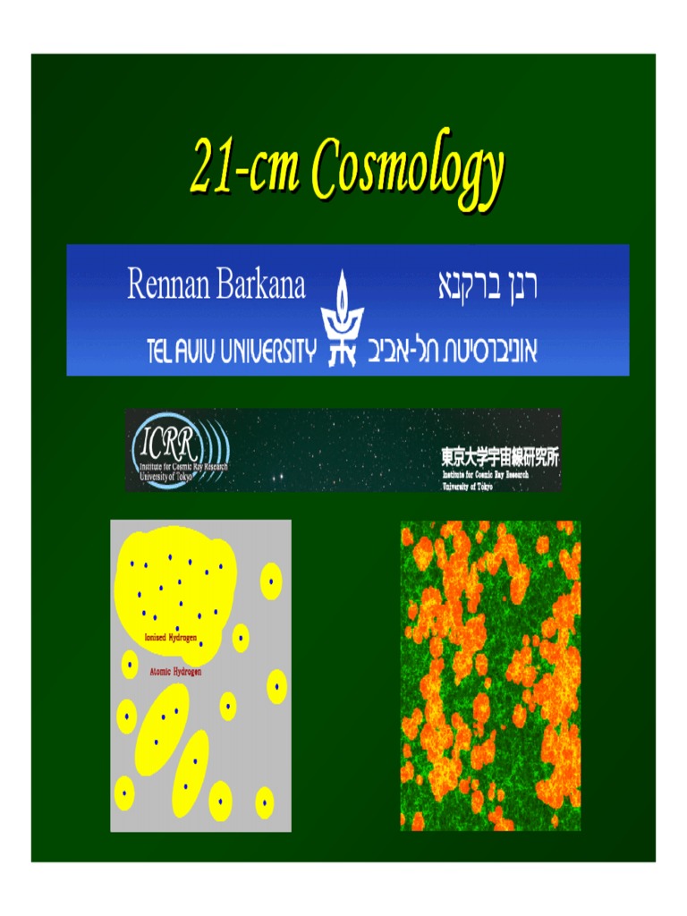 Barkana | PDF | Cosmic Microwave Background | Cosmology