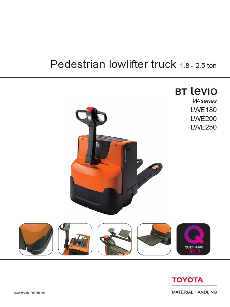 Catalog Unit BT Lpe-Lwe 200 | PDF | Axle | Land Vehicles